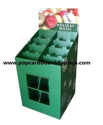 Cina Esposizione variopinta promozionale del pallet del cartone di schiocco di Natale con la forte struttura in vendita