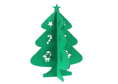 Chine Noël éducatif 18CM 3d de DIY a senti l'arbre de Noël Toy For Kids à vendre