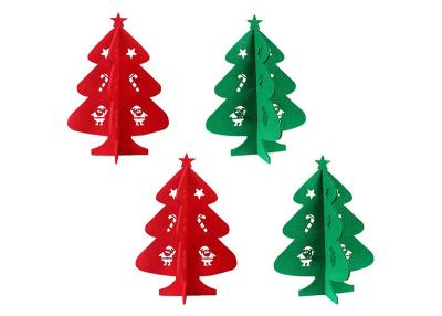 Chine Noël éducatif 18CM 3d de DIY a senti l'arbre de Noël Toy For Kids à vendre