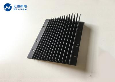 China Micro dissipador de calor anodizado de alumínio fazendo à máquina das aletas 6063T5 refrigerando à venda