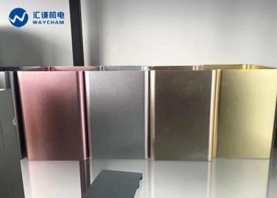 Cina Micro multicolore che lavora la cassa a macchina di alluminio espelsa dell'estrusione di recinzione di alluminio in vendita