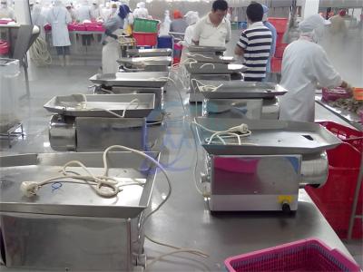 Chine Machine à ouvrir le dos de crevettes Machine électrique de découpe rapide de crevettes à vendre