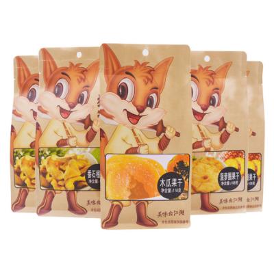Cina ODM d'imballaggio 130x200+70mm della borsa di carta kraft del popcorn della frutta secca dello spuntino in vendita