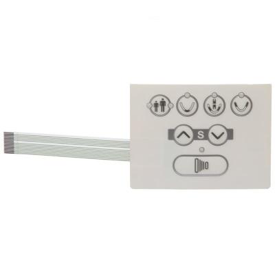 China Capa táctil flexible del telclado numérico del interruptor de membrana, interruptor del panel de la membrana en venta
