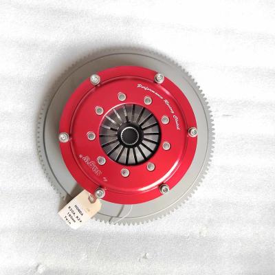 China 18.5cm Twin Disc Clutch 4140 Steel Performance Clutch K20a2 Clutch Kit Honda Civic K24 for sale