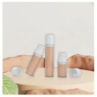 Quality Body Lotion PETG 50ml Airless Pump Bottles Set Plastic Recyclable Skincare Packaging for sale