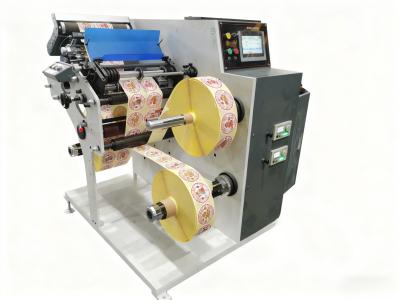China SR-350FZ/SR-450FZ Label Slitting Machine for Precise and Material Slitting with Full Servo Driven System for sale