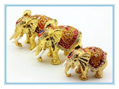Китай Коробка ювелирных изделий эмали металла 100% Handmade для украшения продается