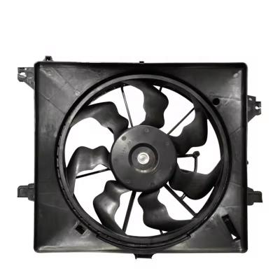 중국 현대 IX25 KIA KX3 25380-A7000용 12V 자동차 부품 자동차 라디에이터 물 탱크 냉각 팬 판매용