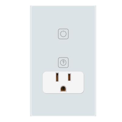 China OEM Smart Switch Socket 10A 125V WEP64 / WEP128 Home Switch Socket for sale
