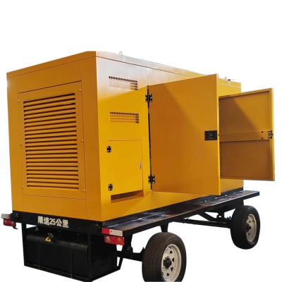 China Weichai 400KW aanhangwagen Rainproof Canopy Diesel Generator Set voor en ISO9001 gecertificeerd Te koop