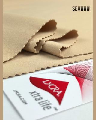 China Premium Stretch Lycra Fabric with 137cm Width 230gsm Weight and 62% Nilit Softex Nylon FD + 38% Lycra Composition for sale