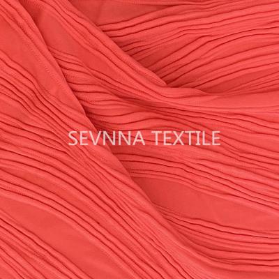 Scrunchy teignant des vêtements de bain réutilisés rayant le tenue de plage résistant de Pilling de tissu