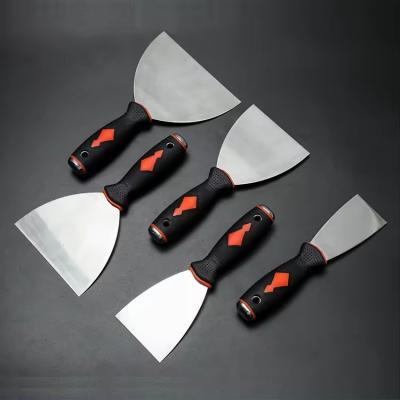 China Manija de caucho Llave flexible de acero al carbono Espejo pulido Cuchillo de masilla en venta