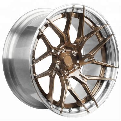 China Ruedas a medida llantas 17 18 19 20 21 ruedas de automóvil de 22 pulgadas T6061 aleación de aluminio ruedas forjadas de automóvil en venta