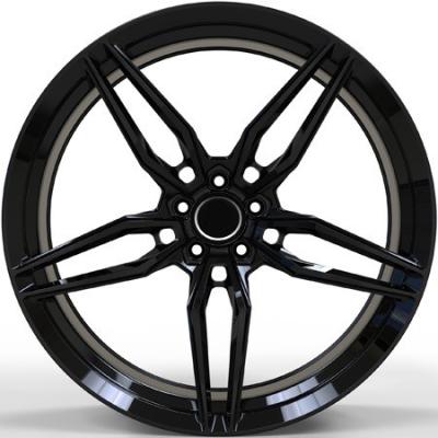 China Gloss Negro Personalizado 1-PC Cintas de aleación forjada 5x112 Staggered 21 y 22 pulgadas Para Benz GLC en venta