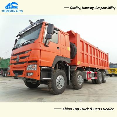 Cina 8x4 SINOTRUK HOWO 50 tonnellate di autocarro con cassone ribaltabile resistente con la cabina della guida a destra in vendita