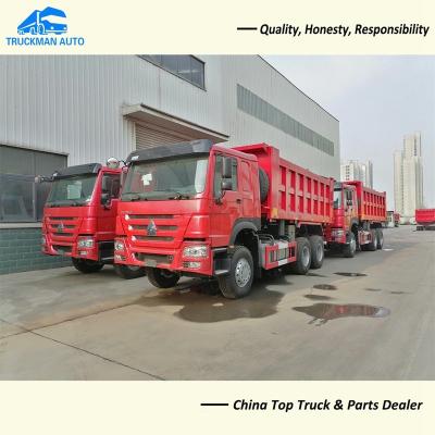 China De Stortplaatsvrachtwagens 30 Ton 10 van 371HP SINOTRUCK Wiel Te koop