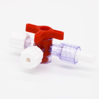 中国 Ce Iso Sterile Medical Line Three / Extension Set 3 Way Stopcock Disposable 販売のため