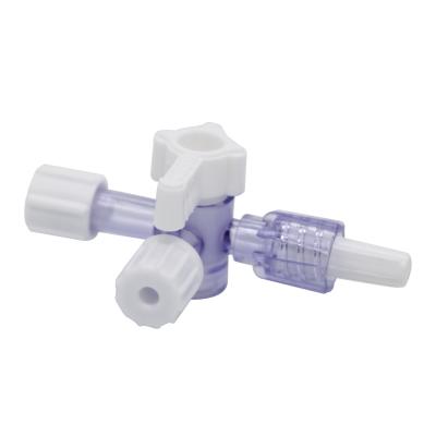 中国 High Standard Medical 3 Way Stopcock Disposable Plastic Infusion Therapy 販売のため