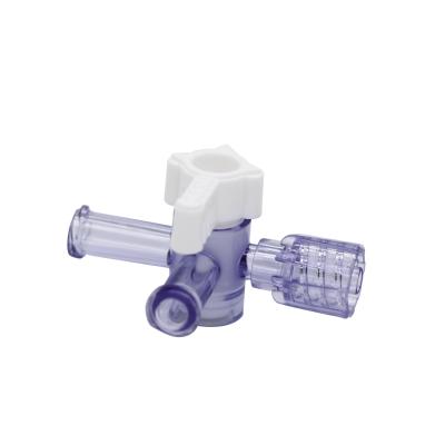 中国 Medical PC Three Way Stopcock High Flow Disposable With P Type Handle 販売のため