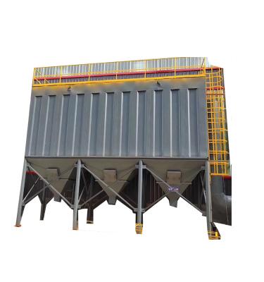 China Bag House Structure voor cement verwijdering tank op de top van het magazijn Duurzame constructie Te koop