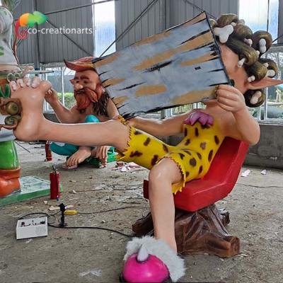 China Estatua por encargo impermeable del personaje de dibujos animados del Animatronics para la demostración del parque en venta