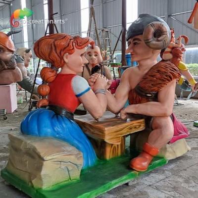 China Personajes de dibujos animados de tamaño natural de la resistencia a las inclemencias del tiempo teledirigidos en venta