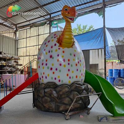 Κίνα Dinosaur Egg Slide Fiberglass Playground Equipment For Kids Amusement Park προς πώληση