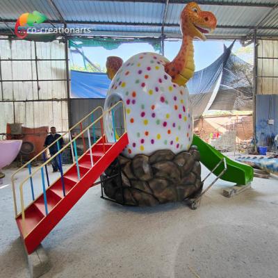 Κίνα Dinosaur Egg Slide Fiberglass Playground Equipment For Kids Amusement Park προς πώληση