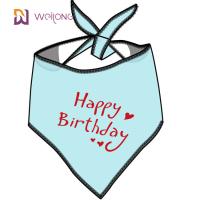 Cina La bandana su misura di compleanno del cane di animale domestico del popeline di cotone fa festa le decorazioni dei rifornimenti in vendita