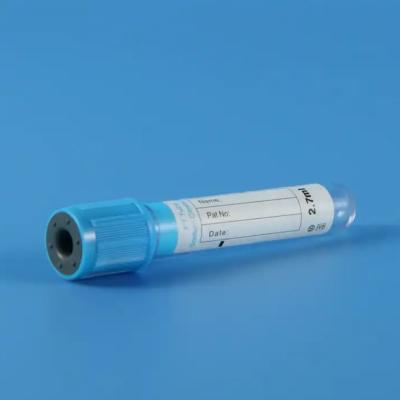 prix d'usine Tubes de prélèvement sanguin sous vide Citrate de sodium 3,2% PT Tubes de prélèvement sanguin avec CE ISO FSC