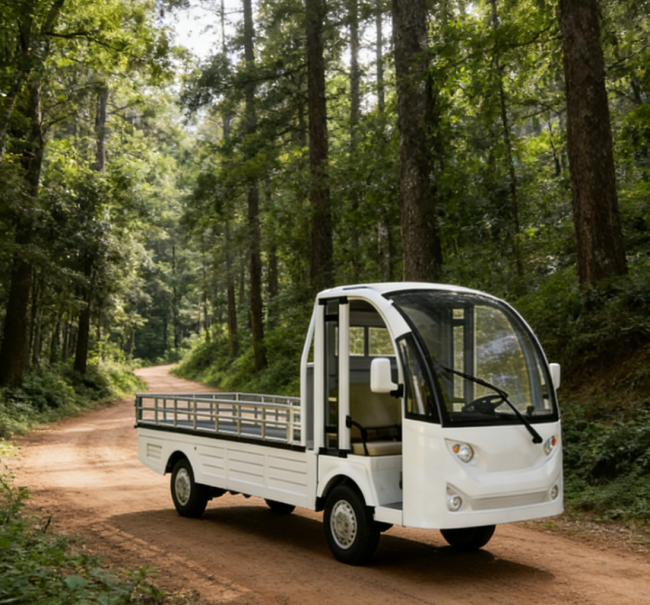 Energy efficiency Street-legal in Restricted Zones EV Sightseeing Utility Bus Excellent Visibility 72V Battery 70KM Range with Zero tailpipe emissions 0