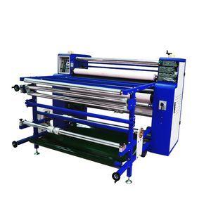 China Heat Transfer Printing Fabric Flags Sublimation Roller Heat Press Calendar Machine for sale