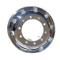 Quality 22.5x9 PCD 335mm Forged Aluminum Heavy Duty Truck Wheels ET152 26.7kg for Long Distance Hauling for sale