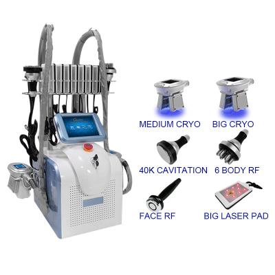 Cina 2 maniglia 650nm 1mhz Cryolipolysis che dimagrisce macchina in vendita