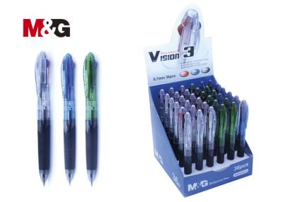 Cina La presa antiscivolo ha colorato la penna riutilizzabile delle penne a sfera/M&G Rollerball in vendita
