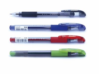 中国 快適なゴム製グリップおよび滑らかな執筆の 0.7mm のゲル インク ペンを付けて下さい 販売のため