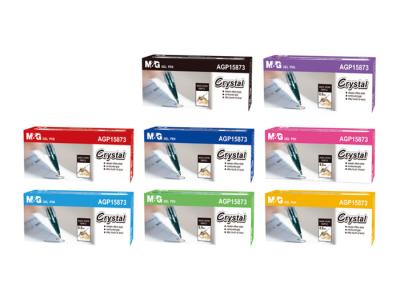 Cina 0.5mm variopinti attaccano la penna del gel con 8 colori vivi differenti per l'ufficio e la scuola in vendita