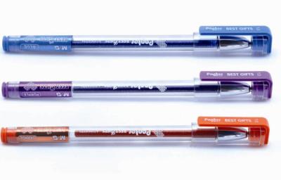 中国 芸術的創作品のための 6 つの色のきらめき 1.0mm のゲル インク ペンを付けて下さい 販売のため