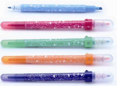 Cina Penna di indicatore fluorescente non tossica con le doppie punte dell'orso per i bambini in vendita