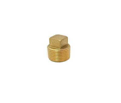 China A tubulação do tampão de extremidade do quadrado de 1/2” NPT obstrui o encaixe de tubo de bronze de cobre de bronze à venda