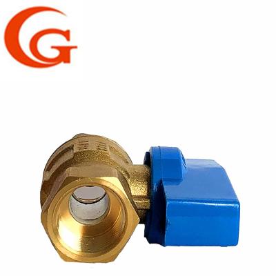 Cina Collegamento femminile della valvola a sfera d'ottone senza piombo di CNC dell'OEM DN15 in vendita