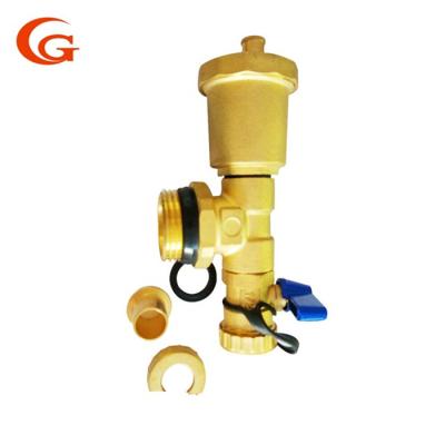 Cina Valvola a sfera a 2 pollici del gas del separatore di acqua, valvola d'ottone del rilascio dell'aria di CNC dell'OEM in vendita