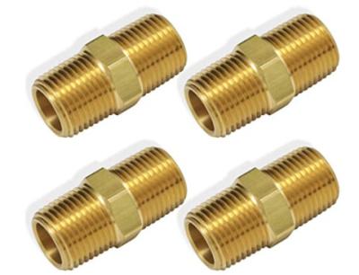 Cina Montaggio di tubo flessibile d'ottone dell'adattatore dell'accoppiatore dell'ANSI 1/4