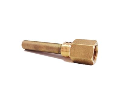 Cina metropolitana d'ottone senza piombo di manicotto del piumino di 14mm utilizzata per il manometro in vendita