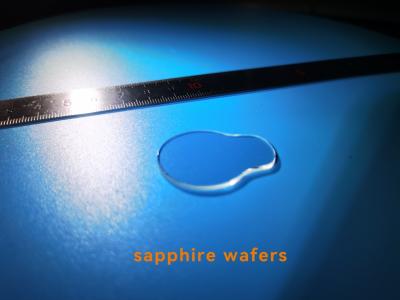 China Monokristalline synthetische Sapphire Optical Windows Glass DSP fertigte besonders an zu verkaufen