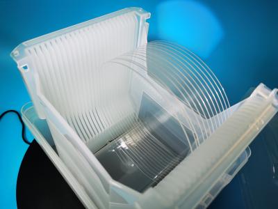 China Al2O3 6 la pulgada Sapphire Window Substrates Wafer DSP hace muescas en la alta precisión en venta