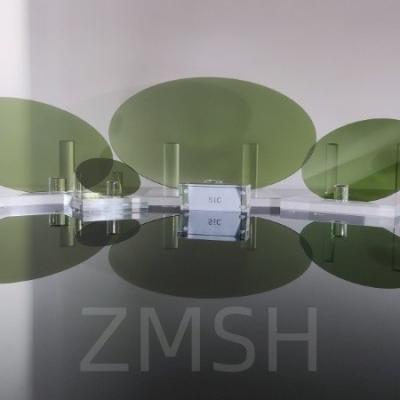 China SiC-Wafer 4 Zoll 12 Zoll 4H N-Typ Halb-Typ Produktionstyp Forschungstyp Dummy-Typ DSP-Anpassung zu verkaufen