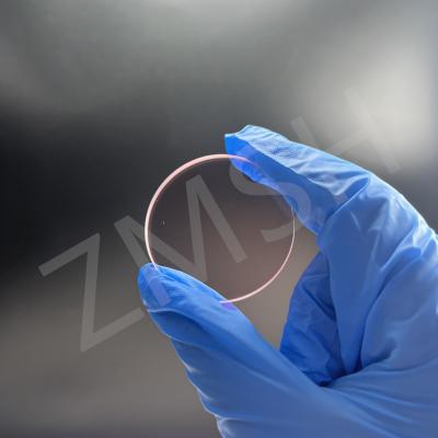 중국 티3+ 레드 사파이어 레이저 알2O3 싱글 크리스탈 광 유리창 사용자 정의 안전 패키지 판매용